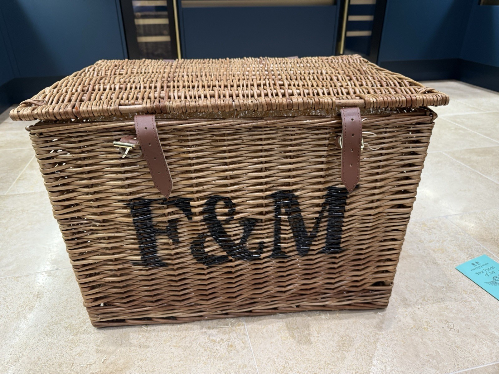 Fortnum & Mason Wicker Basket Hammer | eBay UK