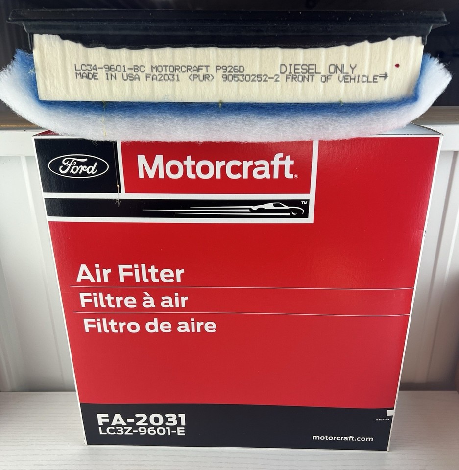 NEW 2020-24 FORD 6.7L POWERSTROKE DIESEL MOTORCRAFT OEM OIL AIR FUEL ...