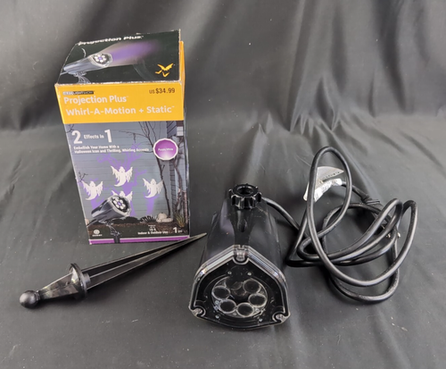 Gemmy Projection Plus Whirl A Motion Led Light Show Halloween Ghosts ...
