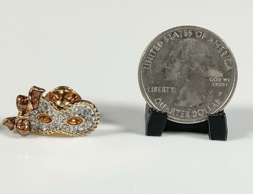 Swarovski Crystal SCS Event Brooch Masquerade Pin 2000 Mardi Gras Tie ...