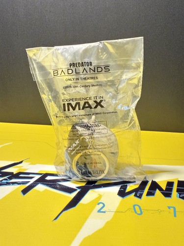 PREDATOR BADLANDS KEYCHAIN - IMAX AMC- Limited Edition PROMO- SEALED ...