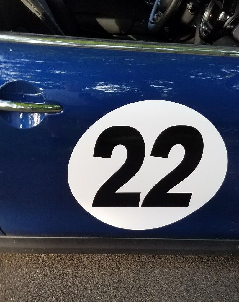 Vintage Racing Numbers