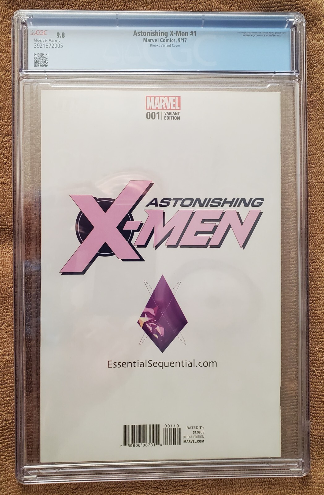 Astonishing X-Men #1 (Iconic Mark Brooks Psylocke Cover!) | eBay