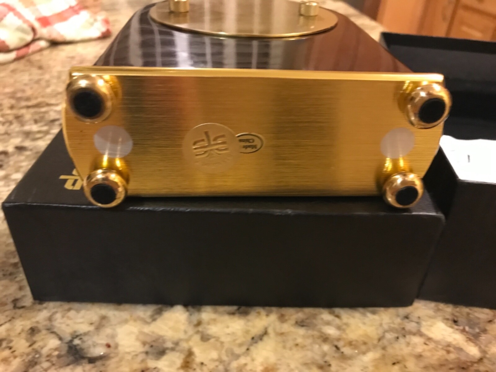 QUARTZ BNSF AWARD DESK CLOCK- NICE CONDITION NIB W BNSF SYMBOL by BTS ...