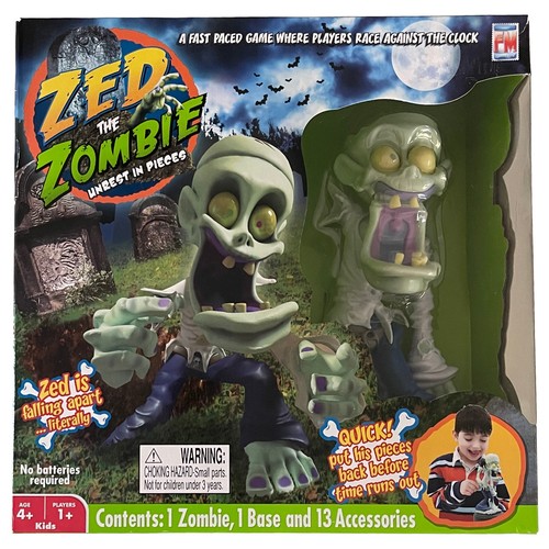 Zed the Zombie Unrest in Pieces Game | eBay