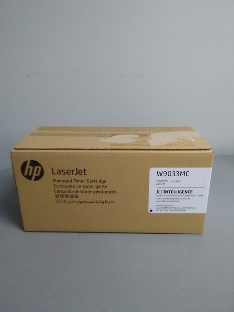 2 Genuine HP LaserJet W9031mc Cyan W9033MC Magenta Print Cartridge for ...