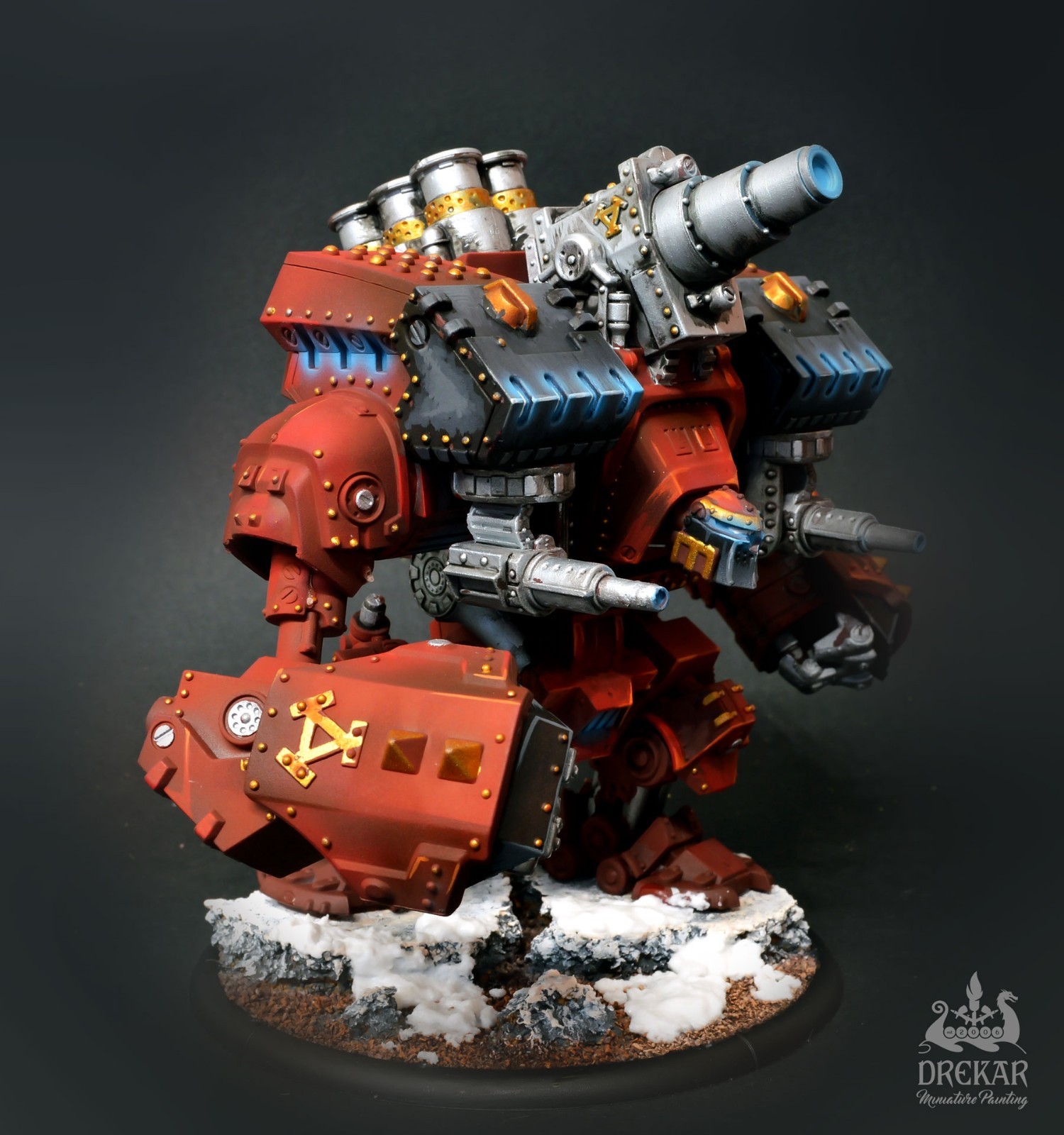 Victor / Conquest Khador colossal warmachine ** COMMISSION ** painting ...