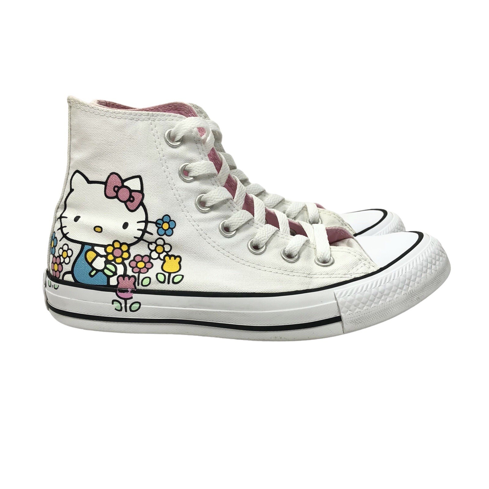 Converse x Hello Kitty Flowers Hightop Sneakers Women… - Gem