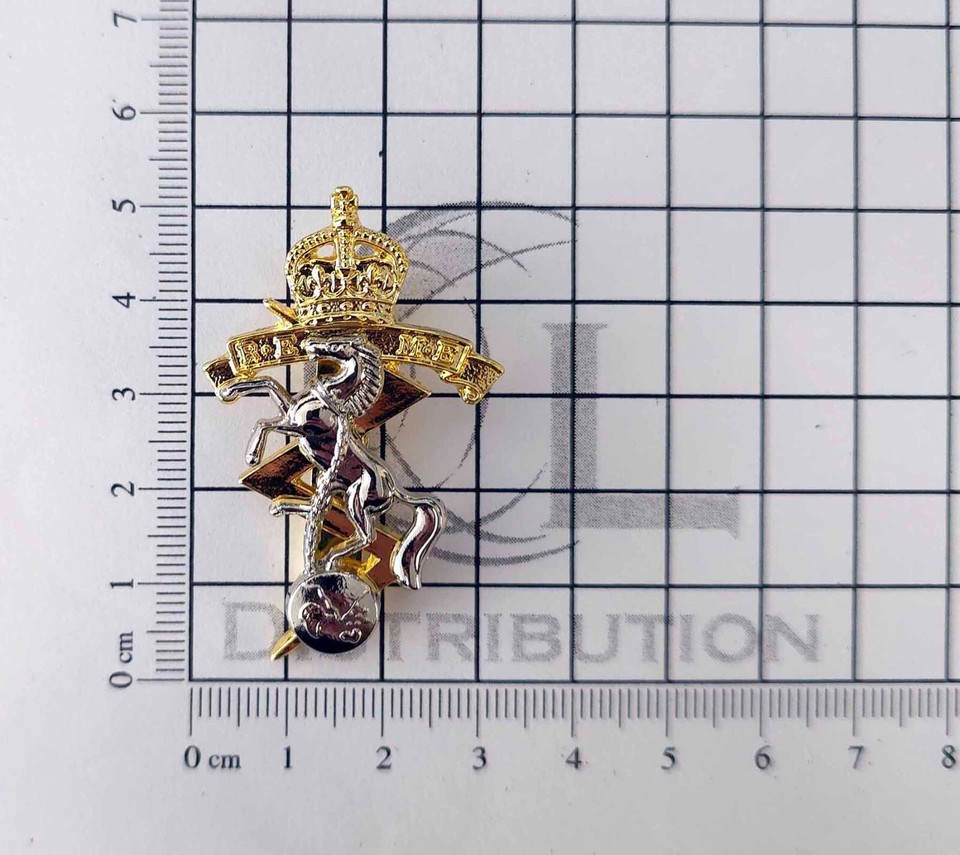 New Official REME OR's Metal Cap / Beret Badge (Kings Crown) - British ...