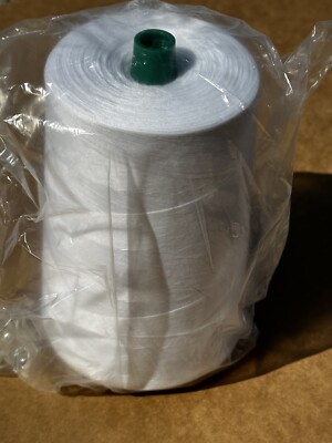 COATS Epic Tex-30 Thread White Poly Corespun 24000YD Cone T6 | eBay