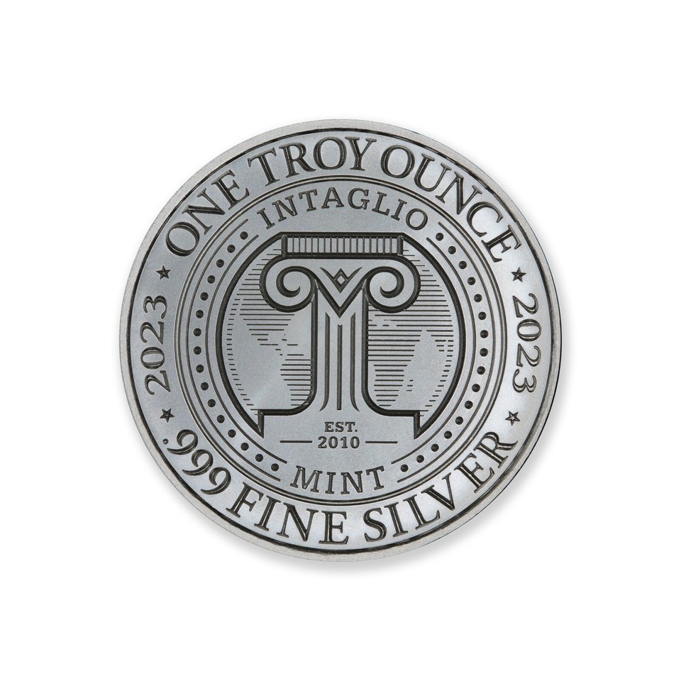 Molon Labe Type VII 7 Spartan Round-Intaglio Mint 1 Troy oz .999 Fine ...
