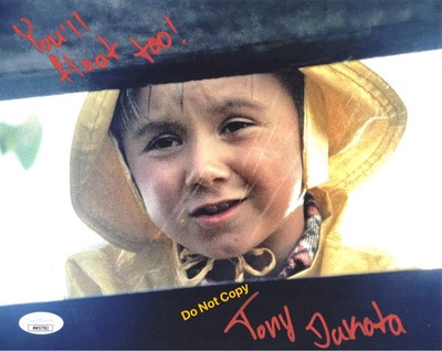 TONY DAKOTA signed 8x10 Photo IT 1990 GEORGIE DENBROUGH JSA ...
