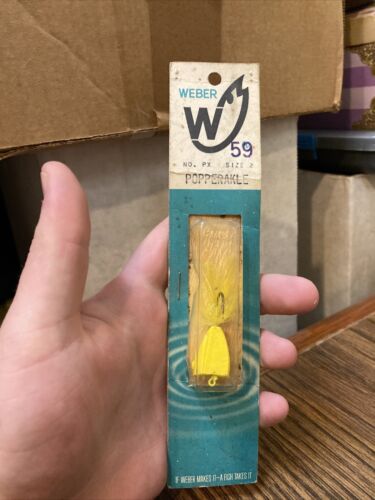 Vintage Weber Popperakle Fly Rod Lure Nos Size 2 | eBay