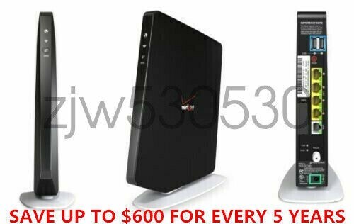 Verizon G1100 Dual Band Quantum AC1750 Wireless Wi-Fi Router Fios ...