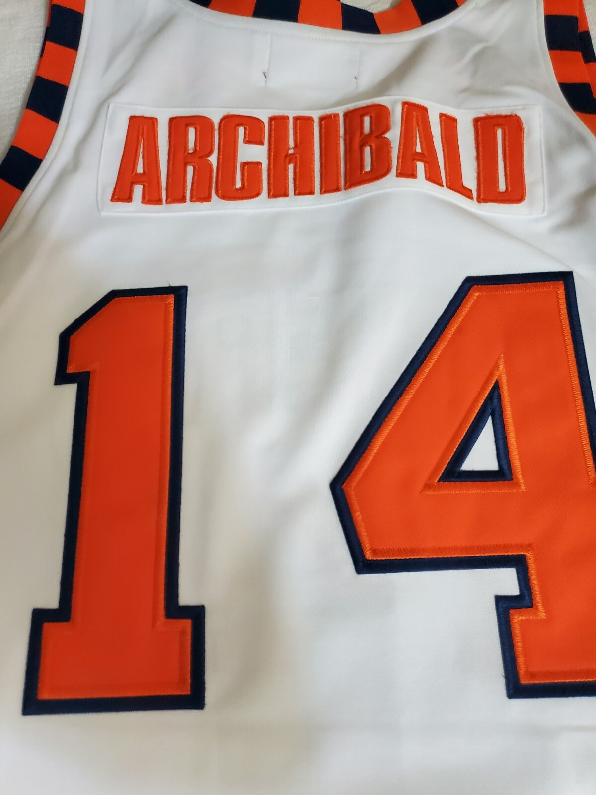 VINTAGE NATE TINY ARCHIBALD 1968-70 TEXAS EL PASO UTEP MINERS JERSEY SZ ...