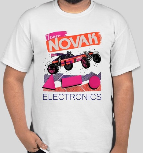 T Shirt TEAM NOVAK S, M, L, XL VINTAGE RC ELECTRONICS | eBay