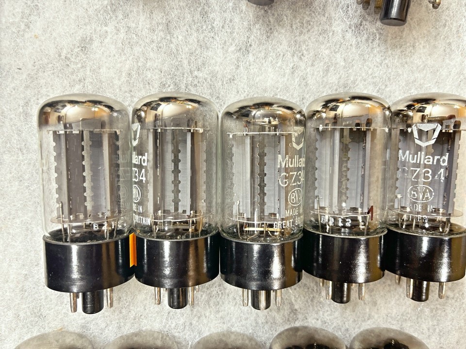 Mullard GZ34 5AR4 F32 F33 NOS Testing Values Balanced | eBay