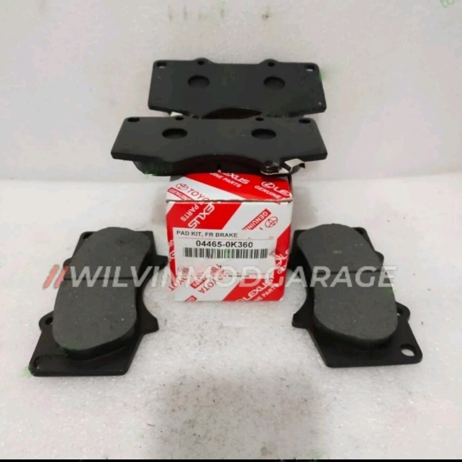 044650K360 Genuine Toyota 04465-0k360 Pad Kit Disc Brake for sale ...