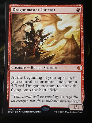 Dragon Whisperer , Battle for Zendikar , Near Mint , MTG, FREE SHIPPING ...