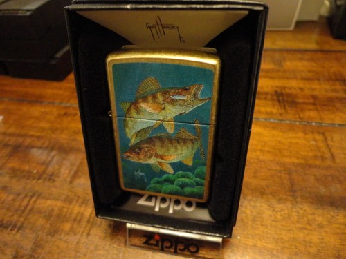 GUY HARVEY FISH ZIPPO LIGHTER MINT IN BOX | eBay
