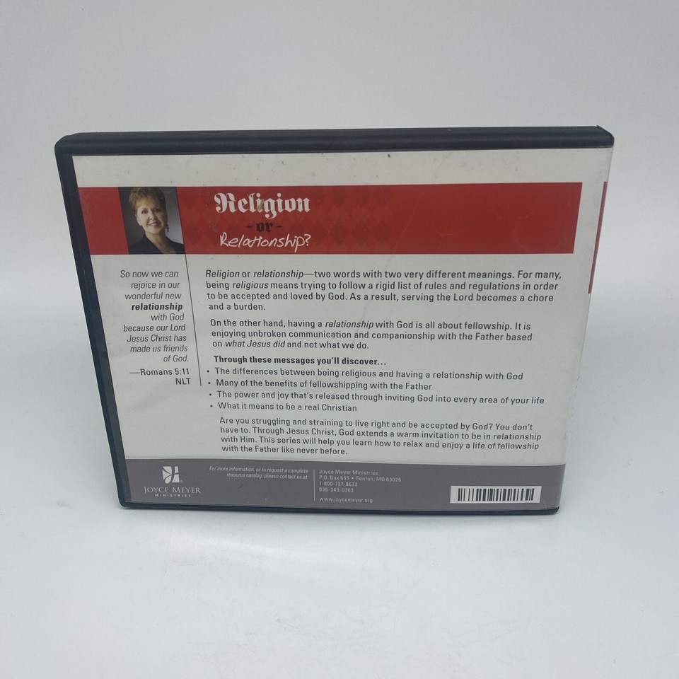 Religion Or Relationship What It Means To Be A Christian - Joyce Meyer ...