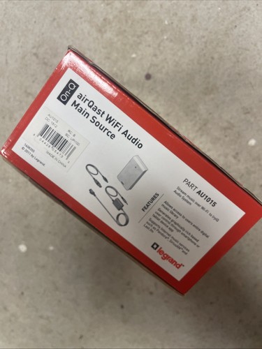 NEW Legrand ON-Q AU1015 lyriQ AirQast WIFI Audio Main Source ...