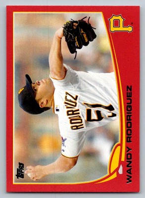 2013 Topps Red Wandy Rodriguez 523 | eBay