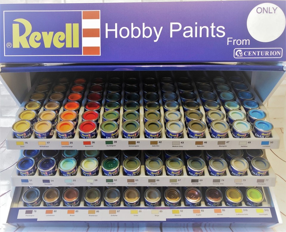 Model Kit Paint Revell 14ml Enamel Paints choose single, 5 or 10 ...