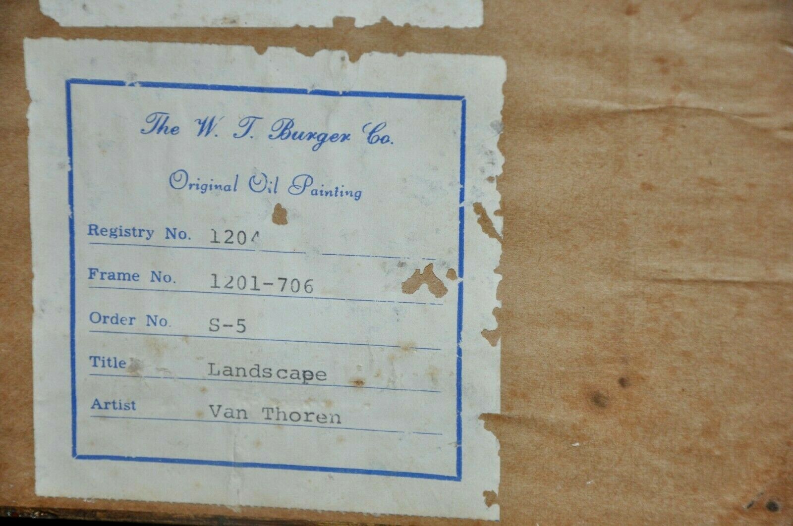 well listed by Artist by Otto Ritter Van Thoren (1828-1889) | eBay