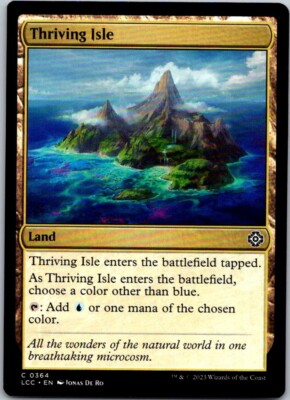 Magic the Gathering Thriving Isle Lost Caverns of Ixalan Commander MTG ...