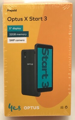 ZTE Optus X Start 3 Phone 32GB New (P501) (Grey) #8108NSB | eBay Australia