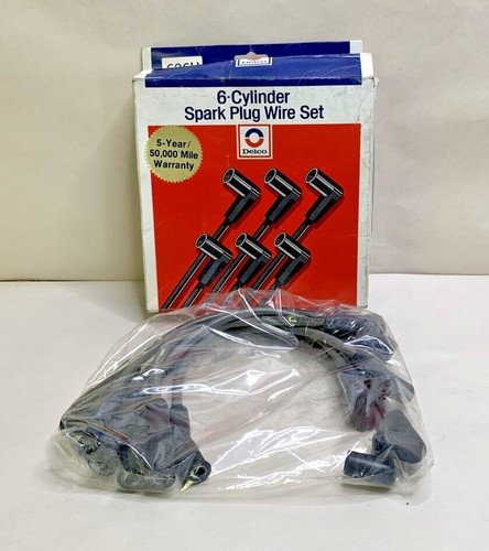 Delco 606H 6 Cylinder Spark Plug Wire Set OEM 12043720 | eBay