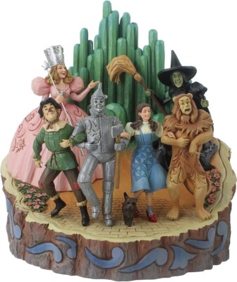 Jim Shore Adventure to the Emerald City 6005078 Wizard of Oz Carved ...