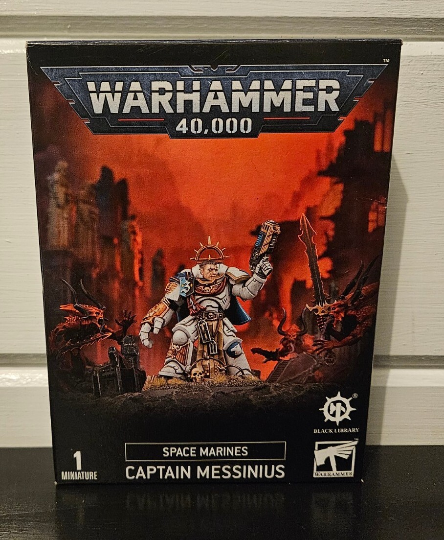 Captain Messinius - Black Library Space Marines - Warhammer 40k - New ...