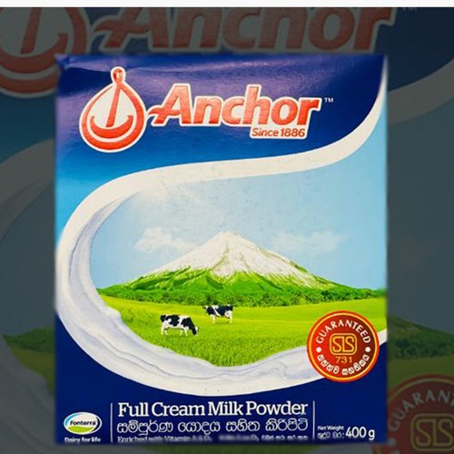 Anchor Full Cream Milk Powder 100% Pure Milk Best for Children- FREE ...
