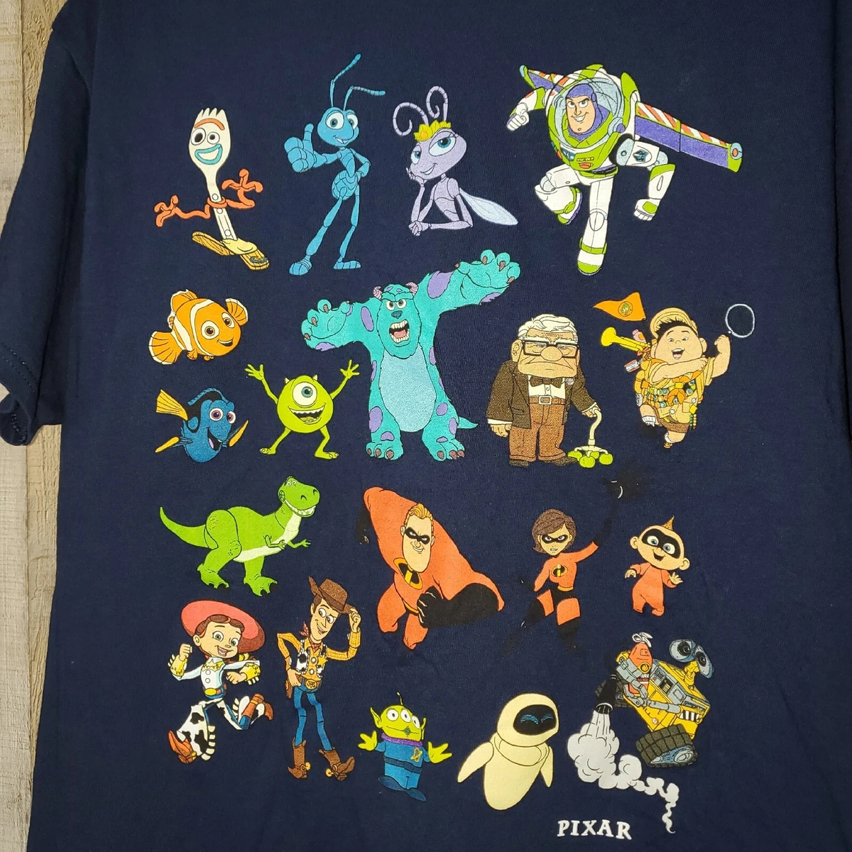 Blue Pixar Characters