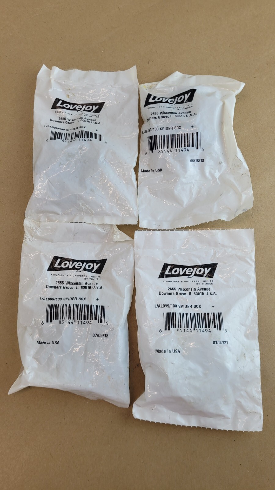 Lot of 4 Lovejoy L/AL099/100 Spider SOX Coupling Spiders | eBay