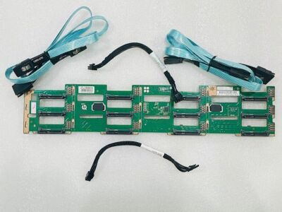HP DL380 DL388 G9 12X3.5" LFF Backplane Board 742794-001 with cables | eBay