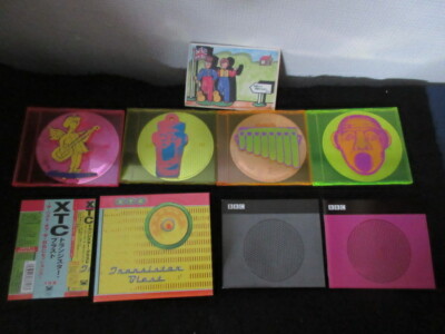 XTC Transistor Blast Japan Four CD Box Set w OBI Promo Postcard Andy ...