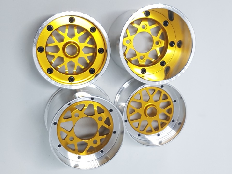 Team Associated RC10L PAN CAR Alloy Wheels set Tecnacraft repro 5 ...
