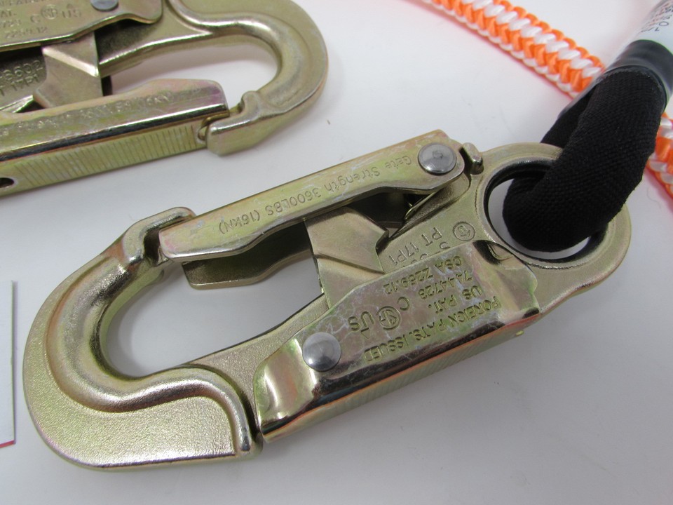 ARBORIST SPYDER CLIMB RIGHT 1/2" 4FT-7FT 16 STRAND ROPE LANYARD - DBL ...