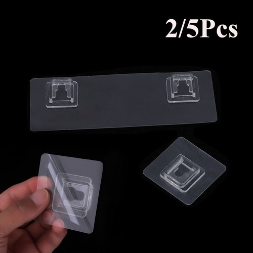 Hanger Seamless Adhesive Hook Fix Bathroom Shelf Traceless Hooks Wall ...