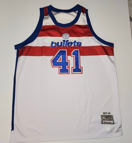 Vintage Mitchell & Ness 1977-78 Washington Bullets Wes Unseld jersey ...