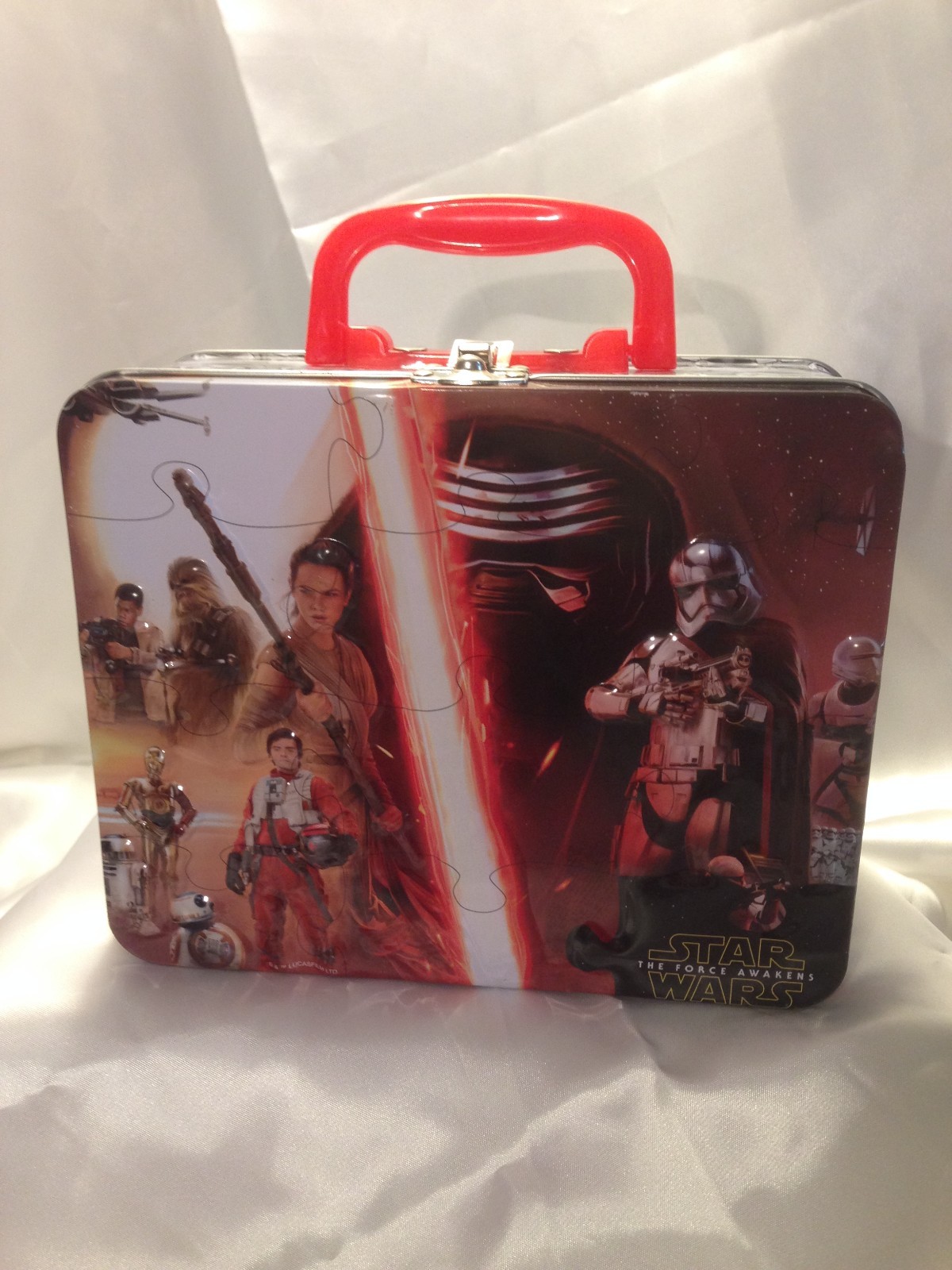 Star Wars Tin Lunch Box with Handle The Force Awakens | eBay