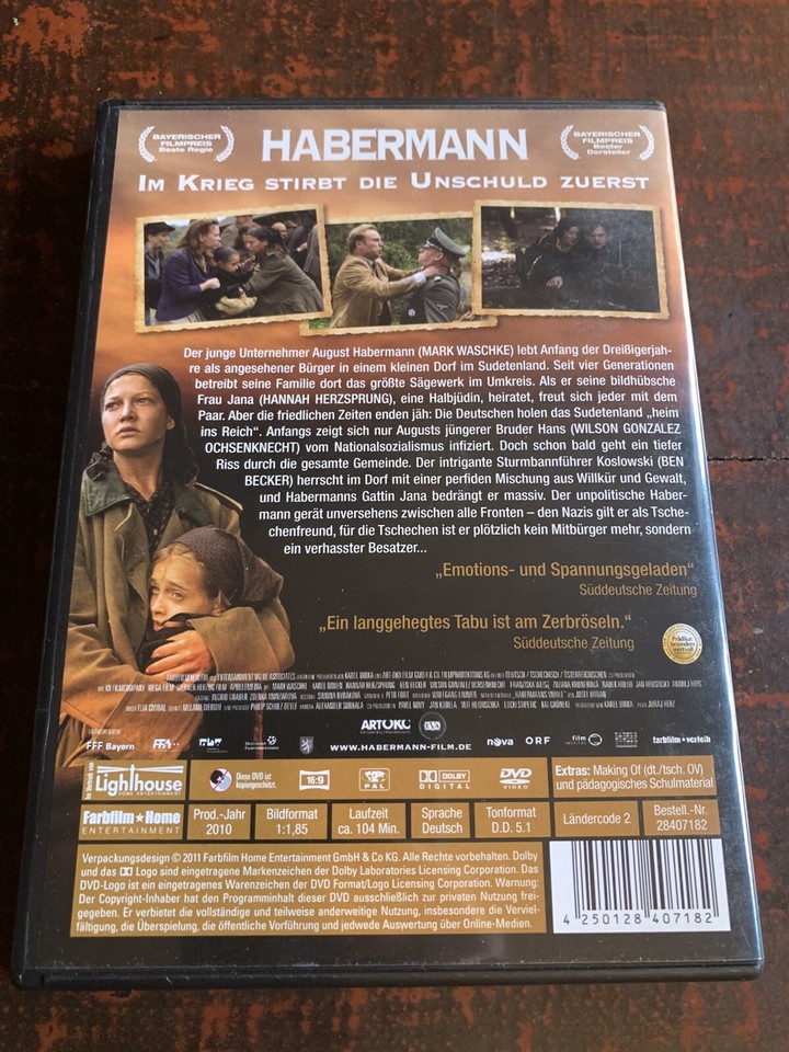 Habermann (DVD, Region 2). With Ben Becker. | eBay