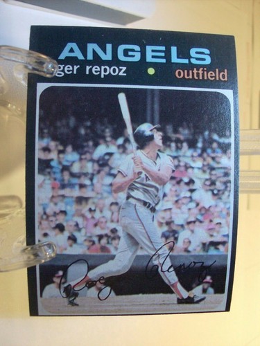 1971 Topps Baseball Card #508 Roger Repoz (85357) | eBay