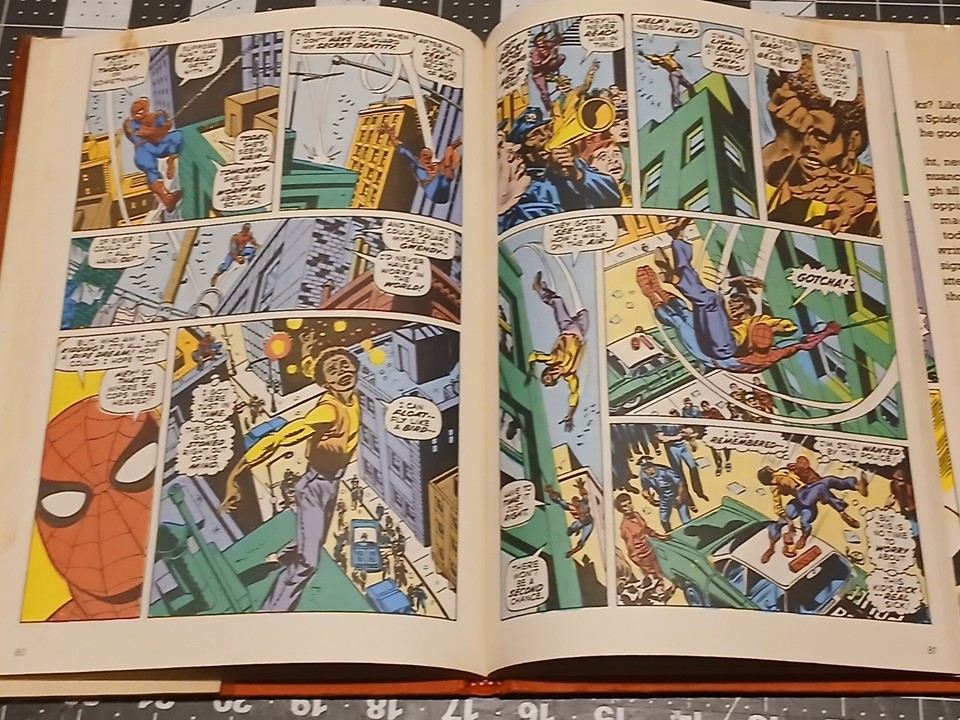 Marvel Fireside : AMAZING SPIDER-MAN ~ 1ST PRINT ~ STAN LEE Hardcover ...