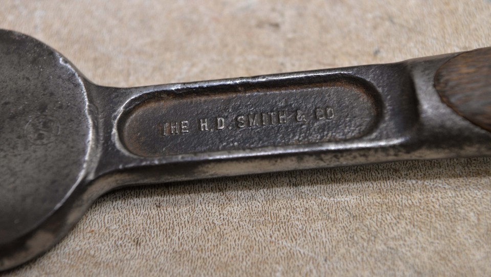 Rare H. D. Smith perfect handle patented wrench 5/8 collectible ...