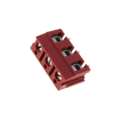 2 morsettiere AK110/3DS-7,5-V/ROSSO per montaggio a stampa con angolo ...