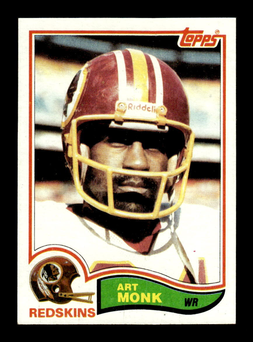 1982 Topps Football #515 Art Monk EX MINT Washington Redskins | eBay